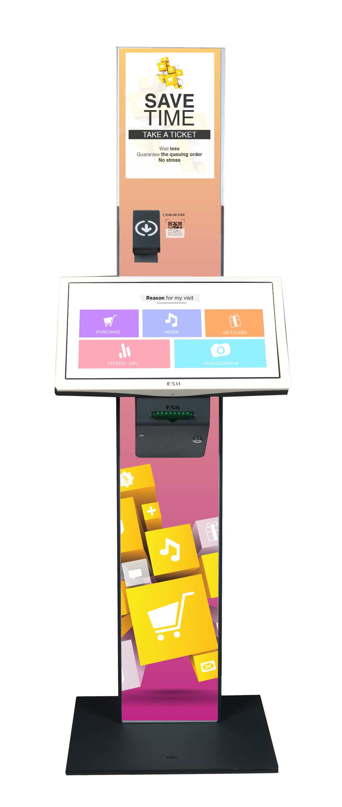 Touch screen kiosk - Canada